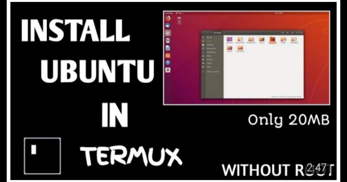 How To Install Ubuntu In Termux