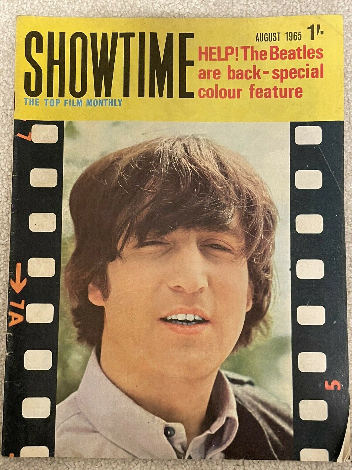 The Beatles in Showtime magazine, 1965