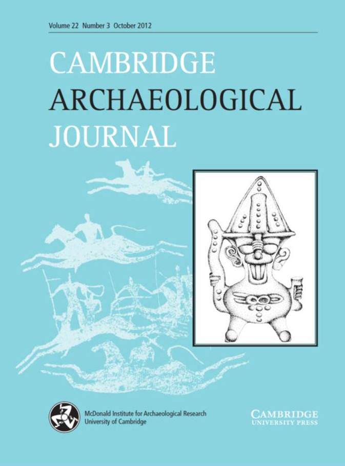Archaeoethnologica: Cambridge Archaeological Journal 22, 3