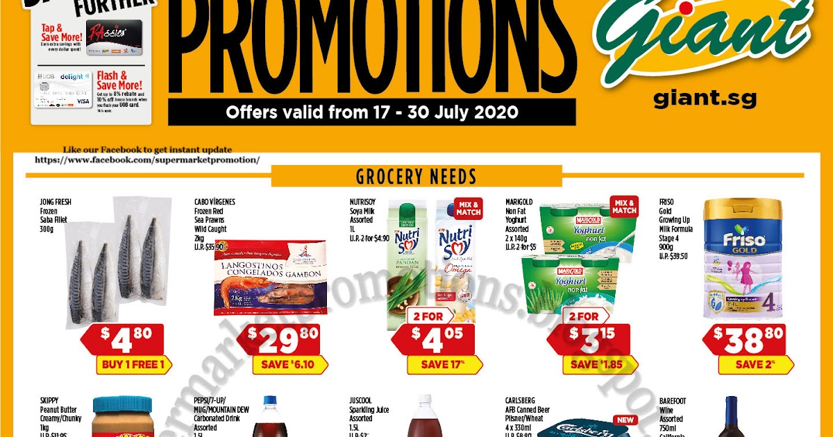 Giant Promotion 17 - 30 July 2020 ~ Supermarket Promotions