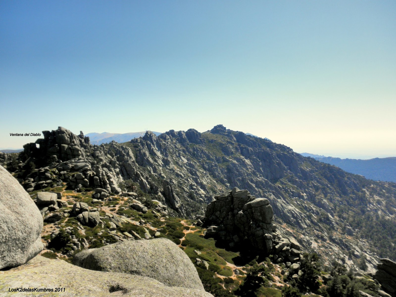 Ascension al 2º de Siete Picos