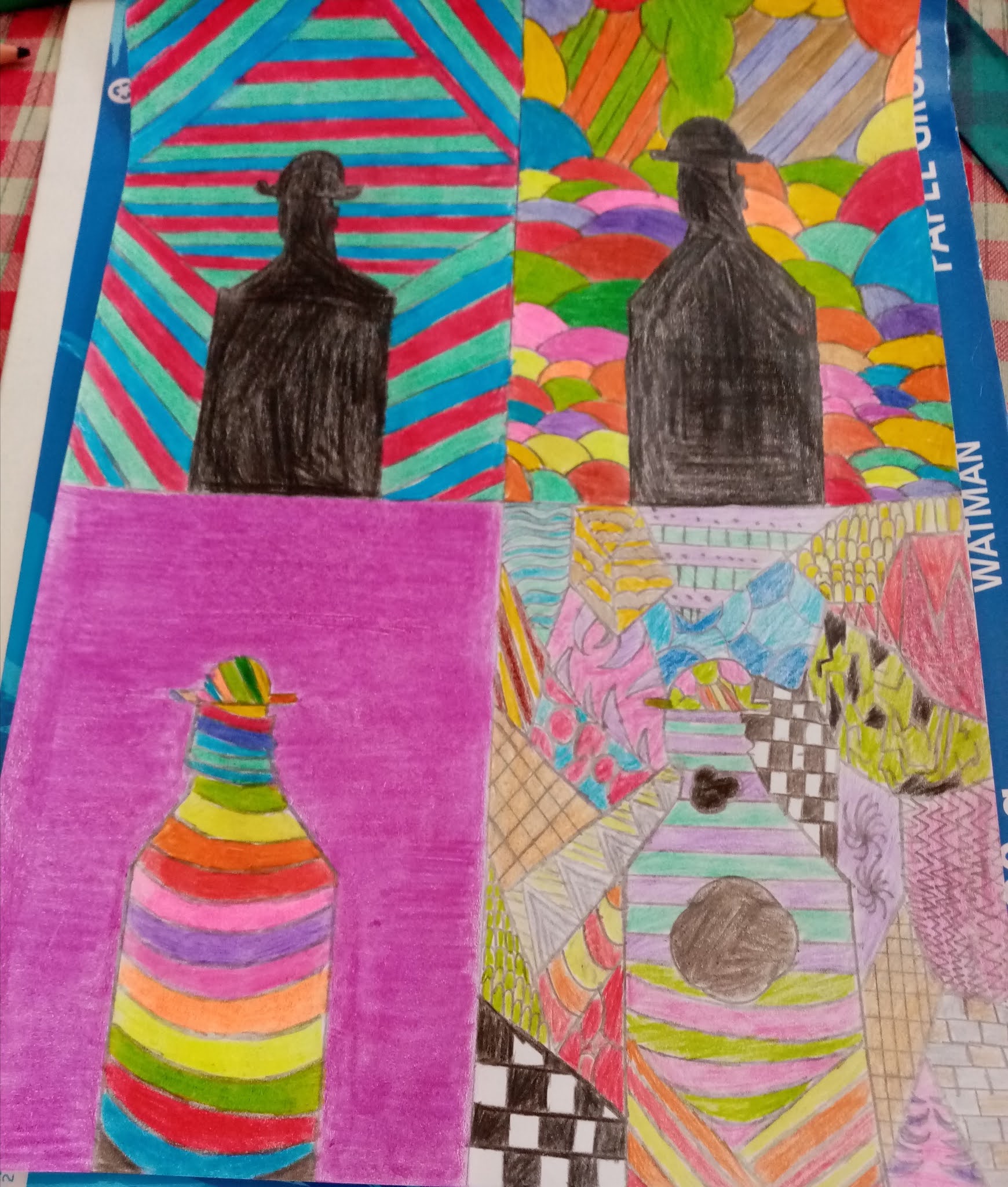 Profesora Mónica Villalba: 1º Fondo - Figura Simple - Complejo