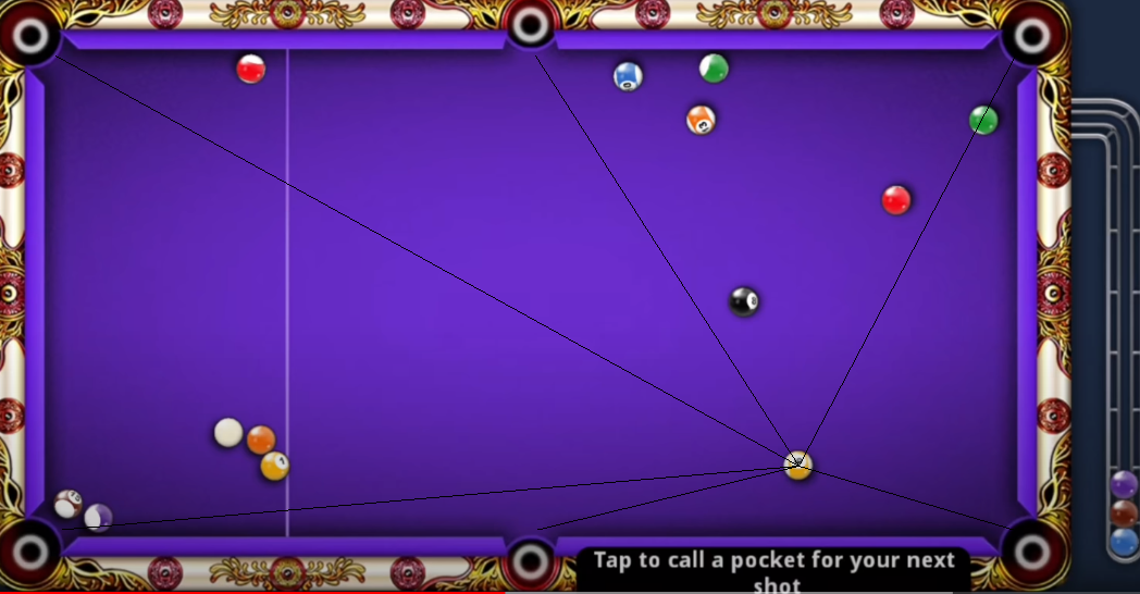 8 Ball Pool Tool / Long Line / Emulator / PC