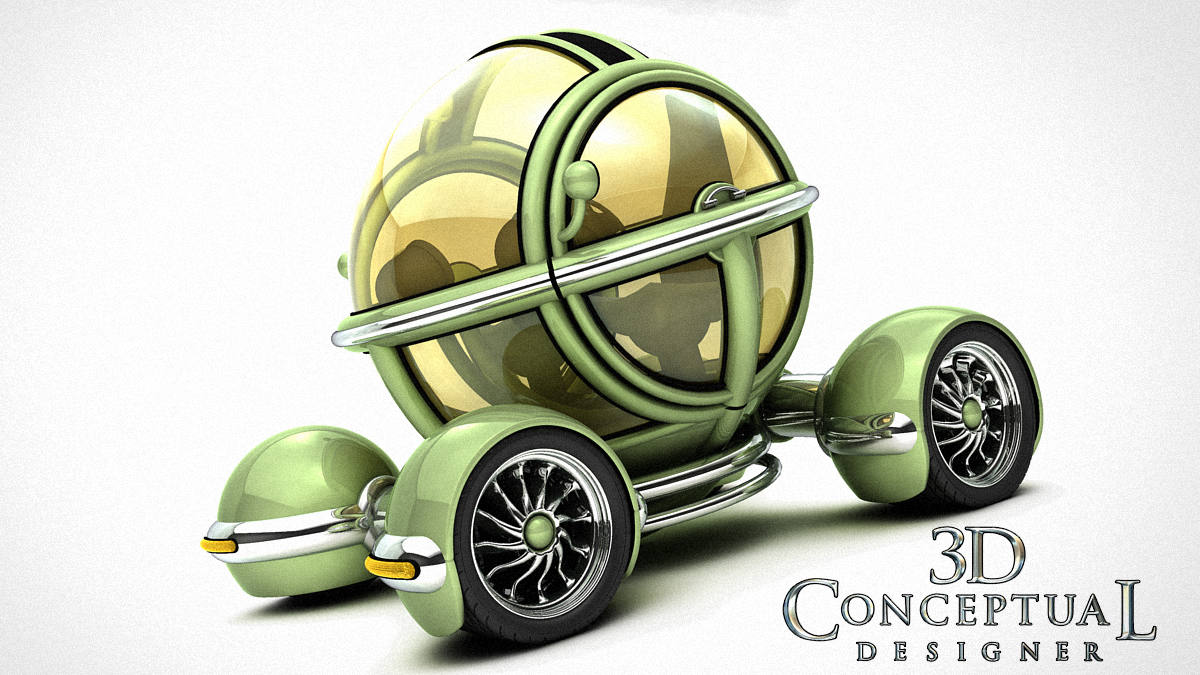 3DconceptualdesignerBlog: Personal Project: My Bubble Car Design 1989-2011