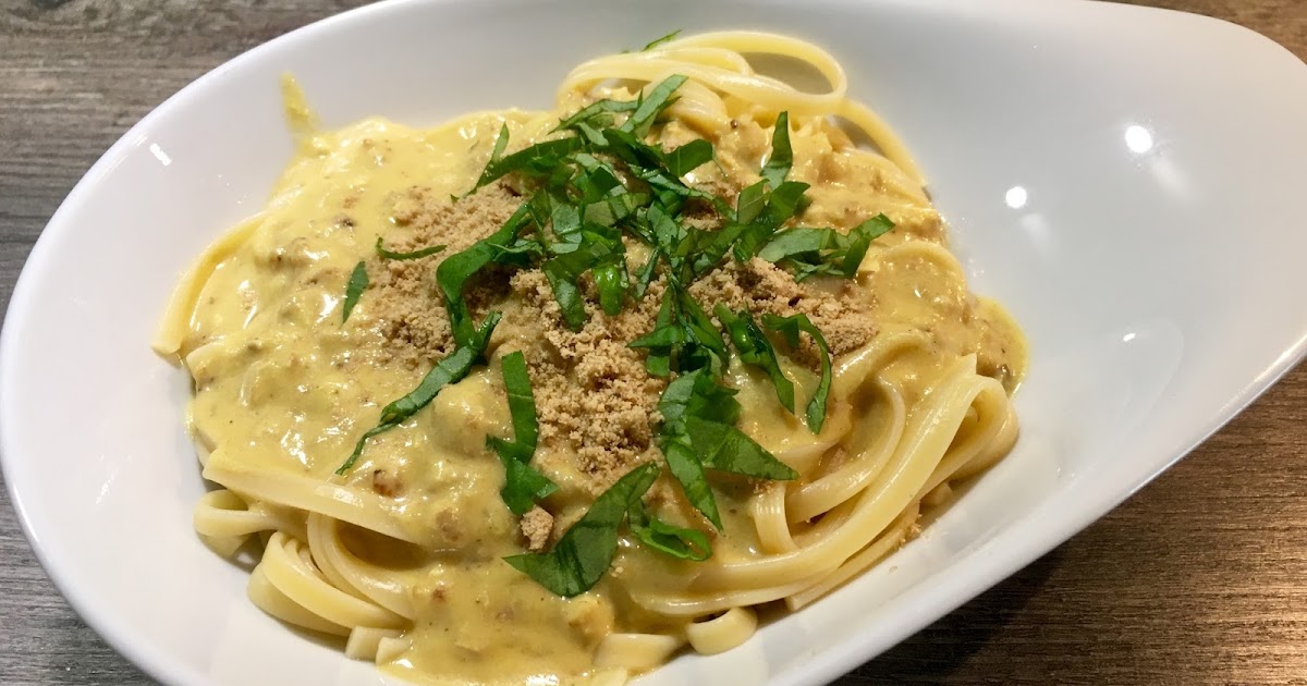 Herzlich Willkommen bei Veggi Leo : Pasta nach Carbonara Art