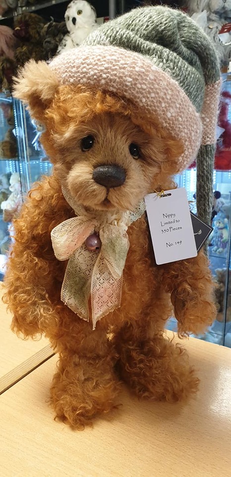 Charlie Bear Nippy at Teddy Station