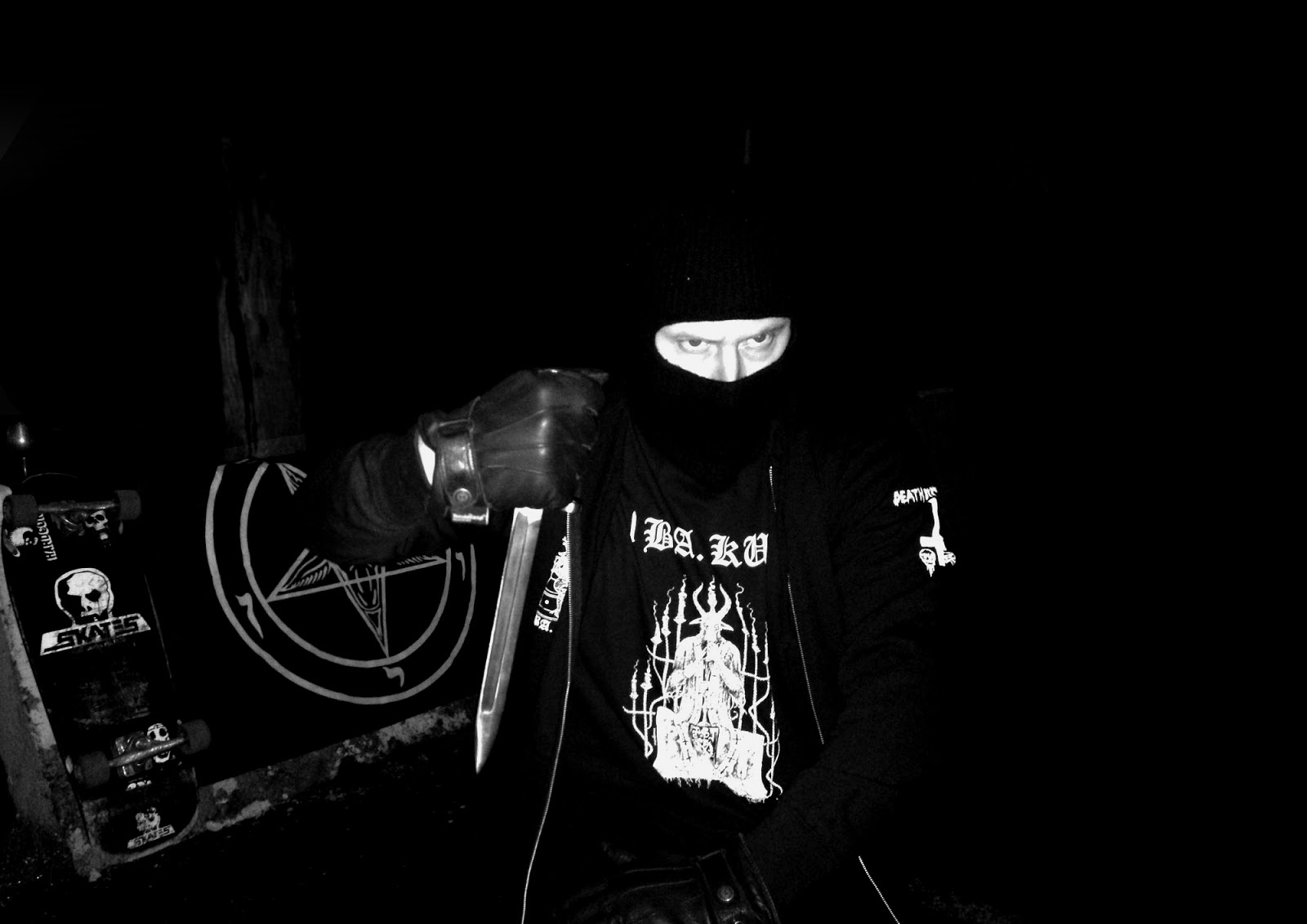 DEATH BY METAL by galeria de muerte: BARRIER KULT x CHRIS MOYEN LookBook