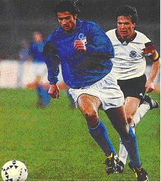 Soccer Nostalgia: March 25, 1992 Italy 1-Germany 0