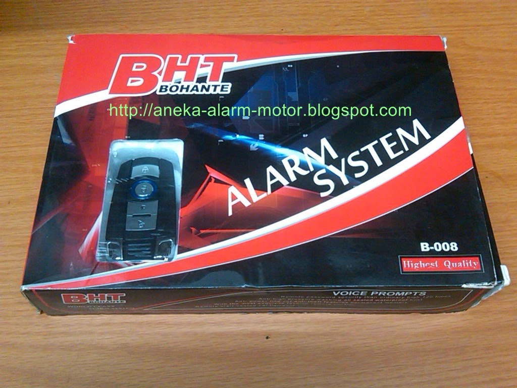 Alarm Motor BHT Bohante B-008 Double Remote