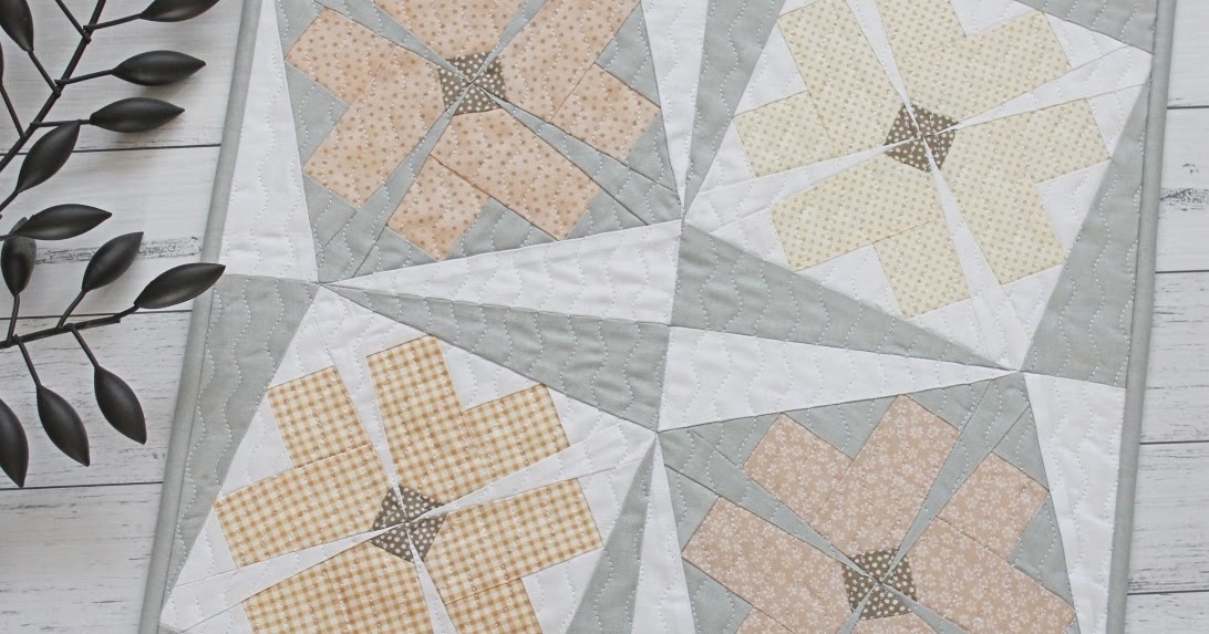Primrose Mini Quilt PDF Pattern - Threadbare Creations