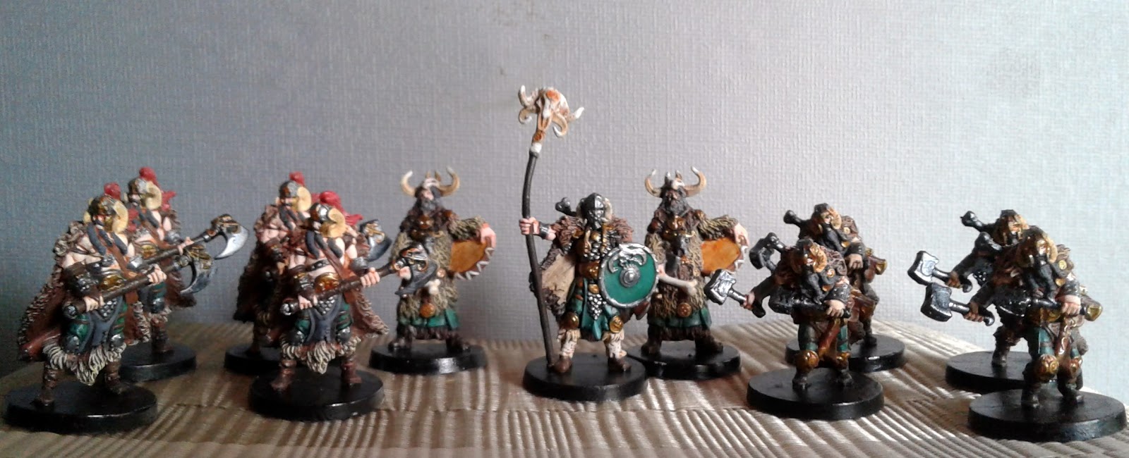 Philgreg Painters Blog: Blood Rage Board Game Figures