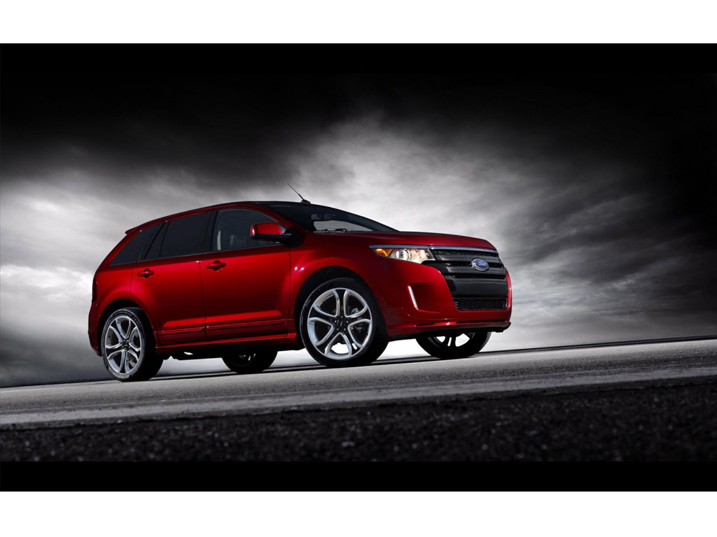 Red Ford Edge Sport 2011 (1024 x 768) | Awe Car