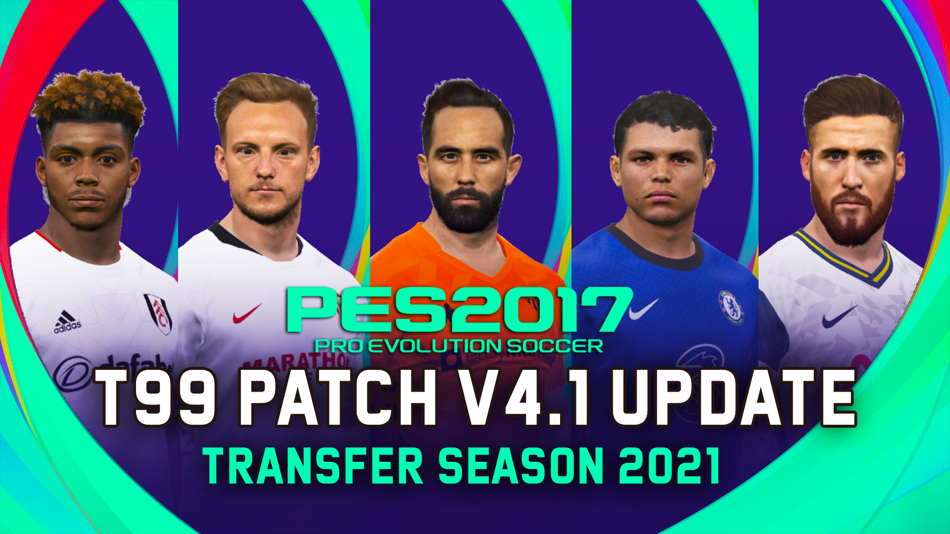 PES 2017 - T99 Patch V4.1 Update Transfer 2021 by EsLaM Download ...