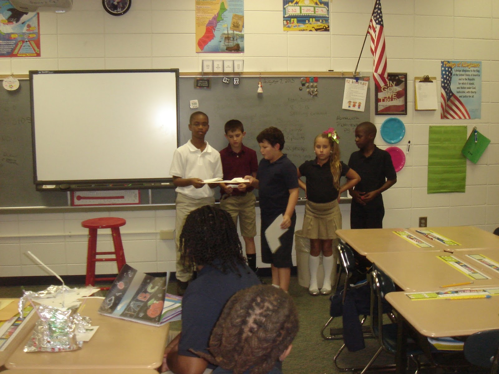 Mrs. Boland's 4th grade class