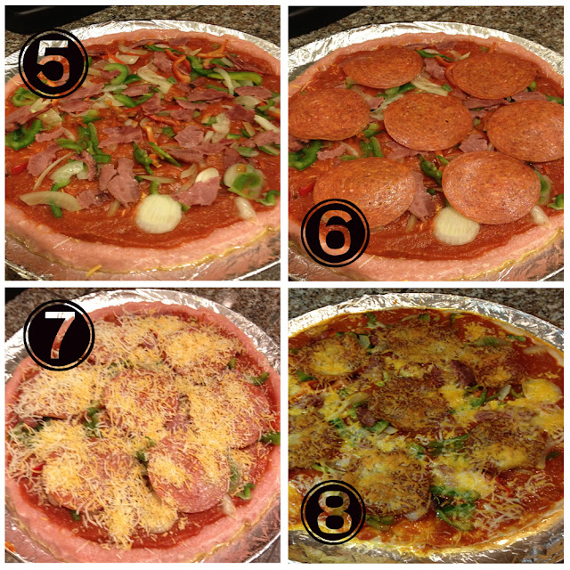 {southern bliss blog}: {Guilt-Free Pizza...Almost}