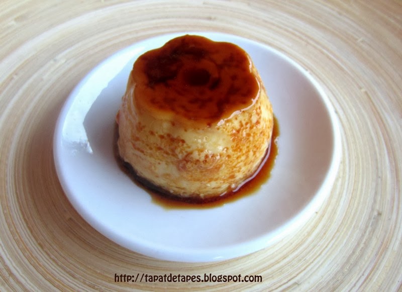 Tapa't de tapes: Flam de caramel i pinyons