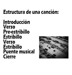 Estructura y elementos de una canción