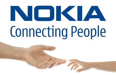 Nokia Logo with Shake Hands | Get Logos