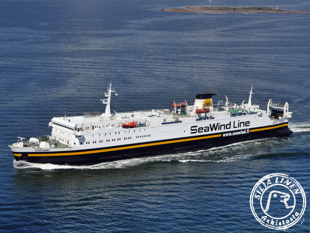 Merellä @ www.valkeatlaivat.net : Siljan Turun laivat / SeaWind Line ...