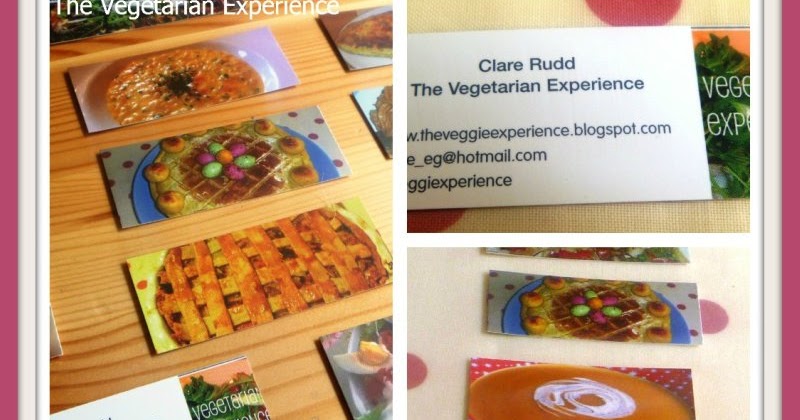 The Vegetarian Experience: Moo Mini & Business Cards