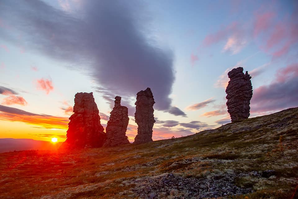 Manpupuner Rock Formations