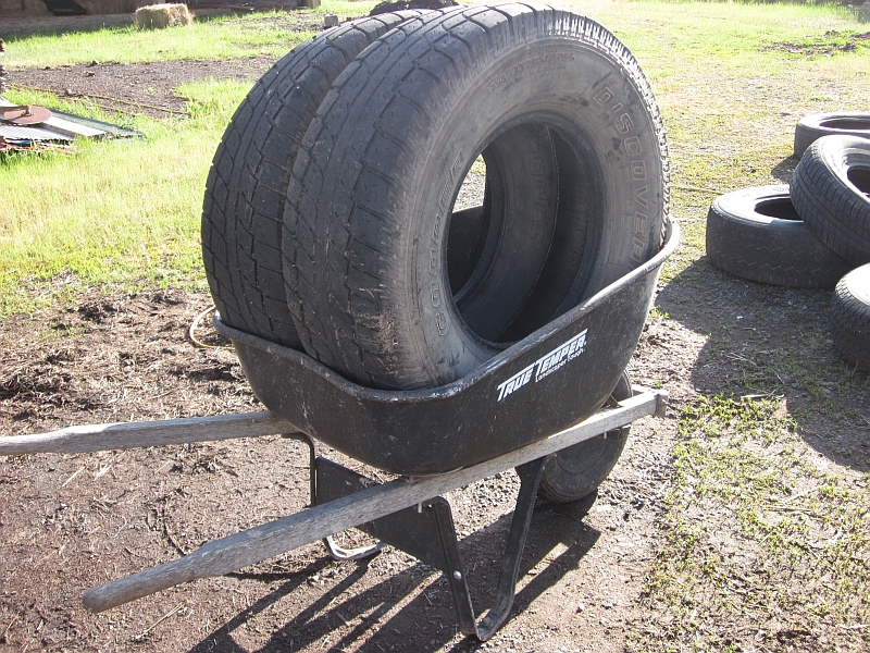 Rural Revolution: Tires tires everywhere...