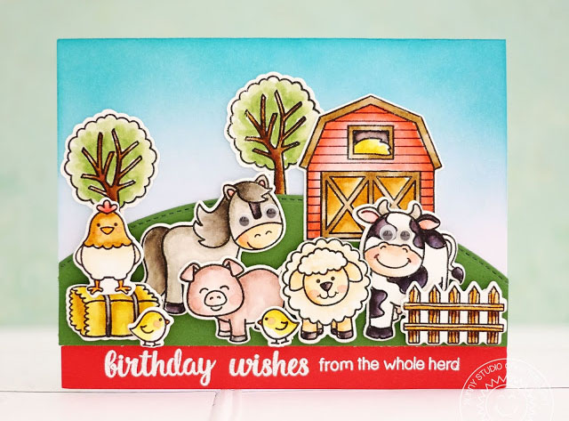 Happy Birthday Farm Animals