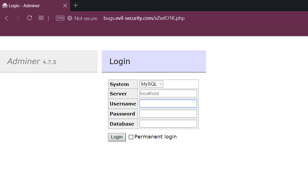 Alternatif phpMyAdmin ( Adminer ) yang Lebih Baik