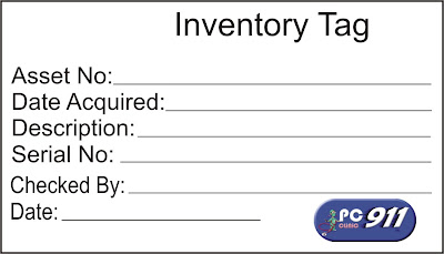 AlOnlineStuff: PC911 Inventory Tag (Sticker)