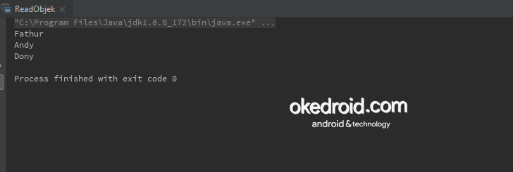 Contoh Penggunaan Serialization Dan Deserialization Arraylist Di Java ... Contoh Penggunaan Serialization Dan Deserialization Arraylist Di Java ...