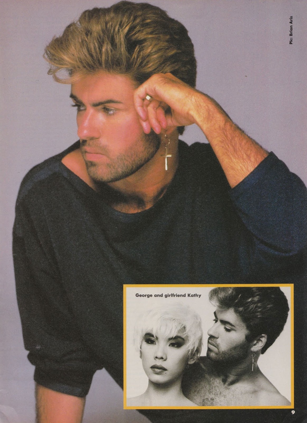 Top Of The Pop Culture 80s: George Michael Number One Magazine 1987