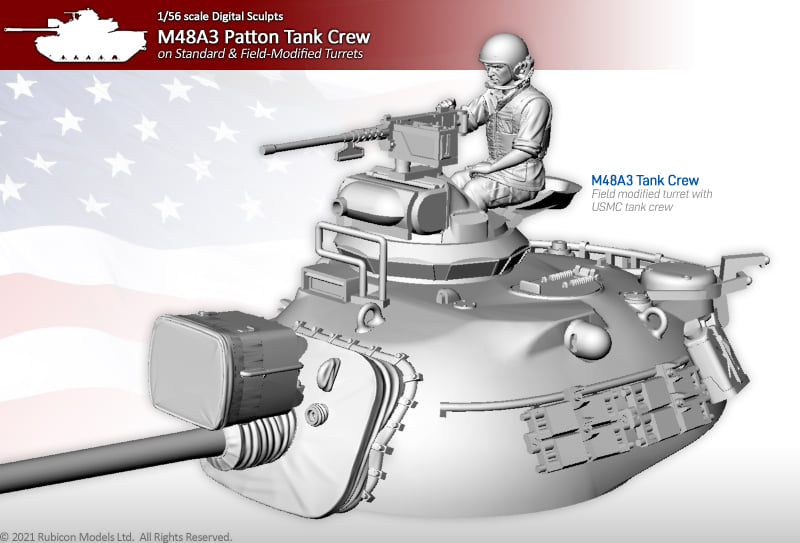 Wargame News and Terrain: Rubicon Models: Plastic US Army & USMC Tank ...