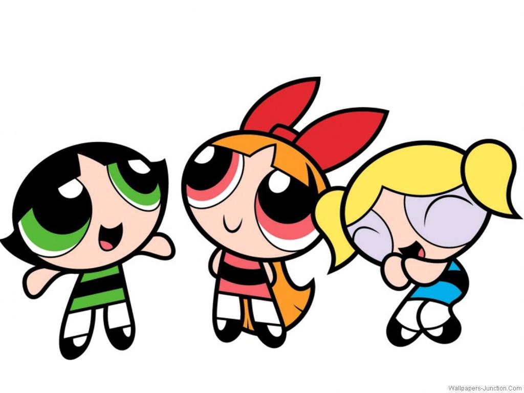 American top cartoons: Power puff girls