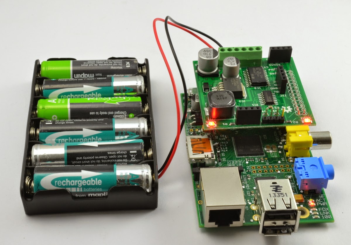 Dr. Monk's DIY Electronics Blog: Raspberry Pi Battery Power