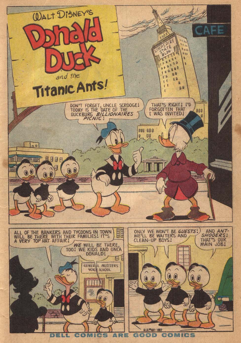 Titanic Ants! (DONALD DUCK #60) Carl Barks (DONALD DUCK AND THE TITANIC ...