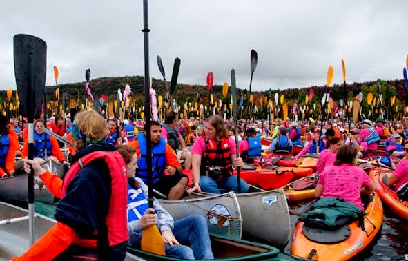 The Flying Tortoise: Over Nineteen Hundred Canoes And Kayaks Make Up ...
