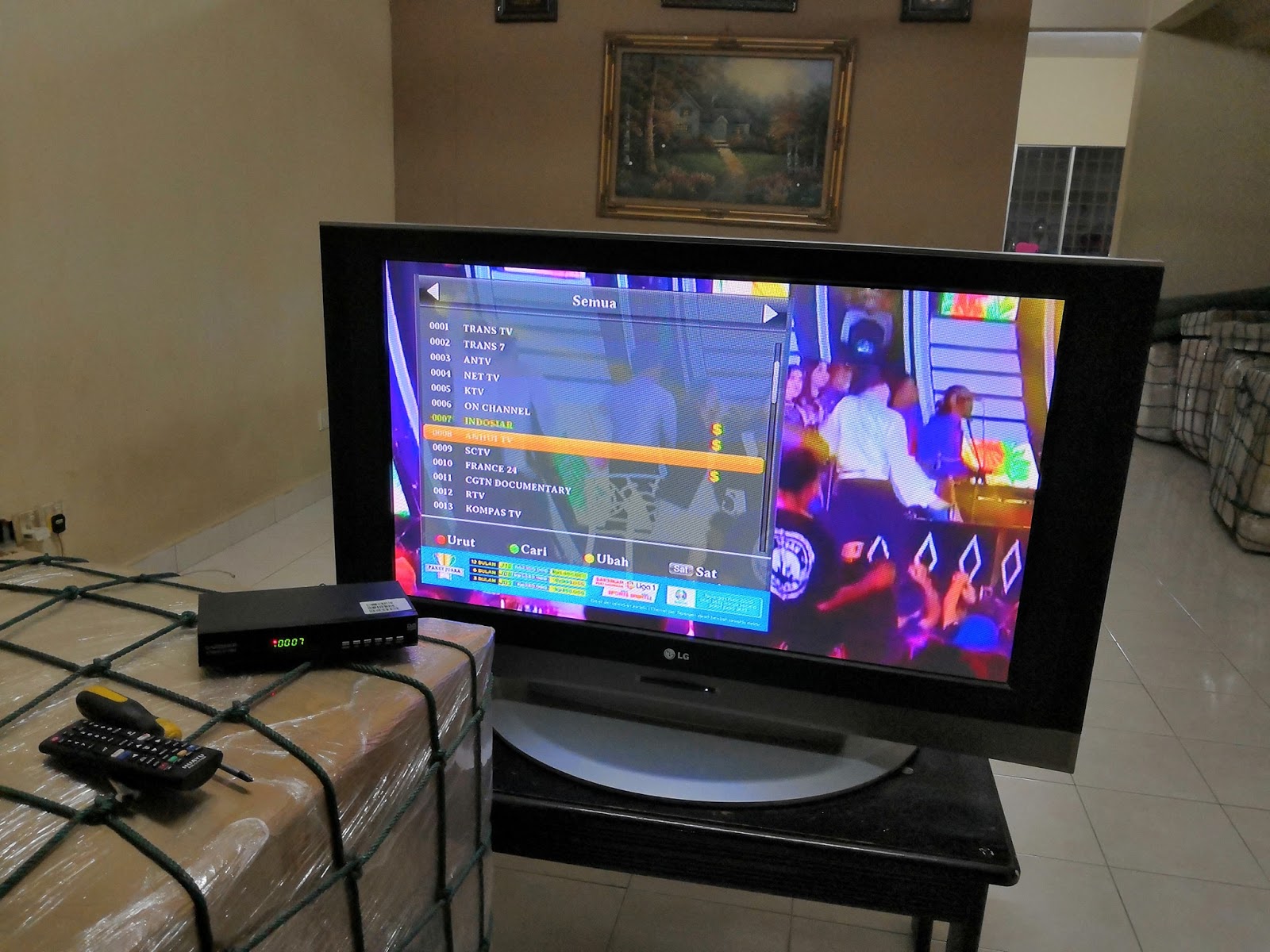 ZIQ TRACKING: PEMASANGAN DECODER K-VISION INDONESIA FREE CHANNEL DI ...