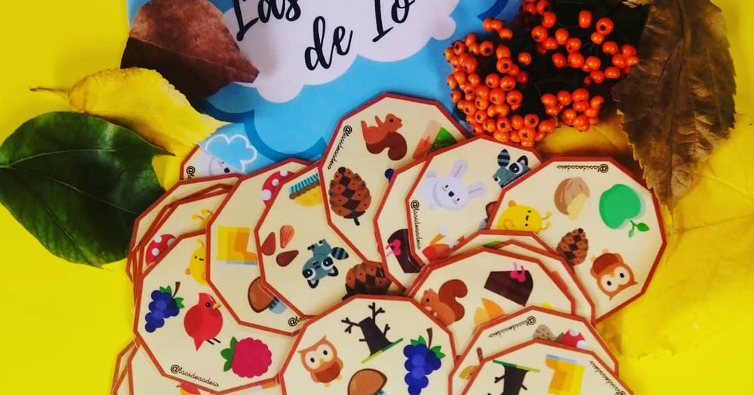 Dobble del otoño🍁 | Las ideas de io