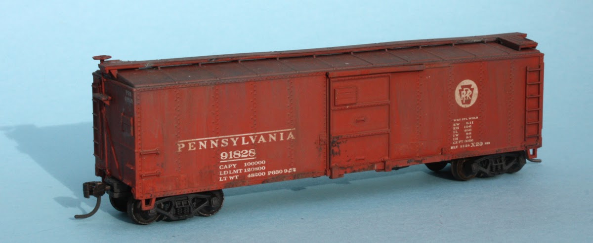 modeling the SP: Pennsy freight cars, Part 2: modeling X29