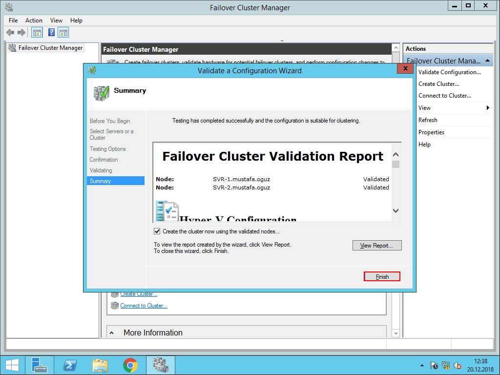 Hyper-V Failover Cluster Nedir? Nasıl Kurulur? - Mustafa Sabri OĞUZ