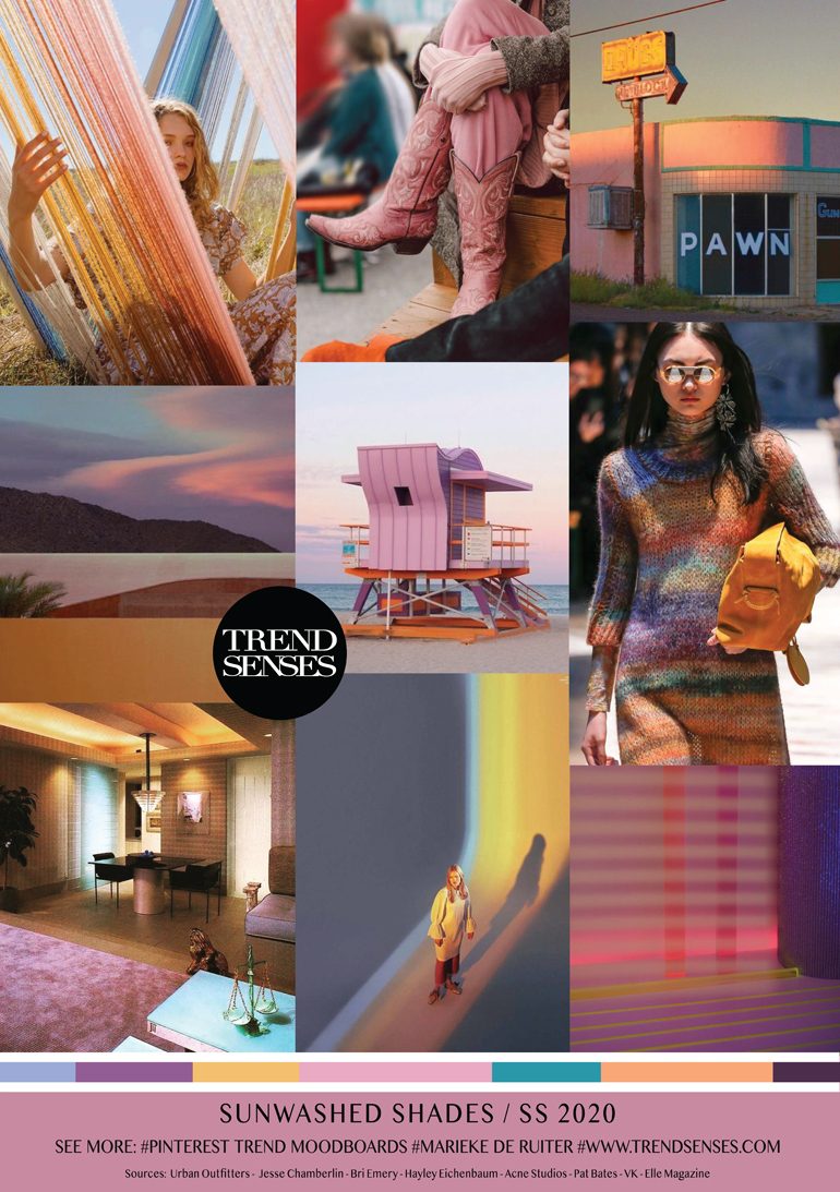 FASHION VIGNETTE: TREND | TRENDSENSES - SUNWASHED SHADES . SS 2020