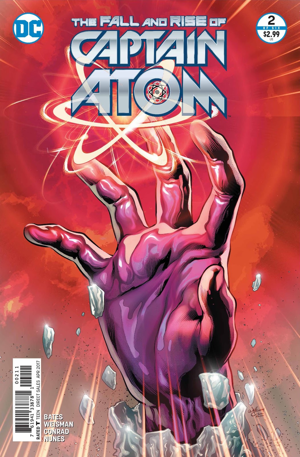 Weird Science DC Comics: The Fall and Rise of Captain Atom #2 Review ...