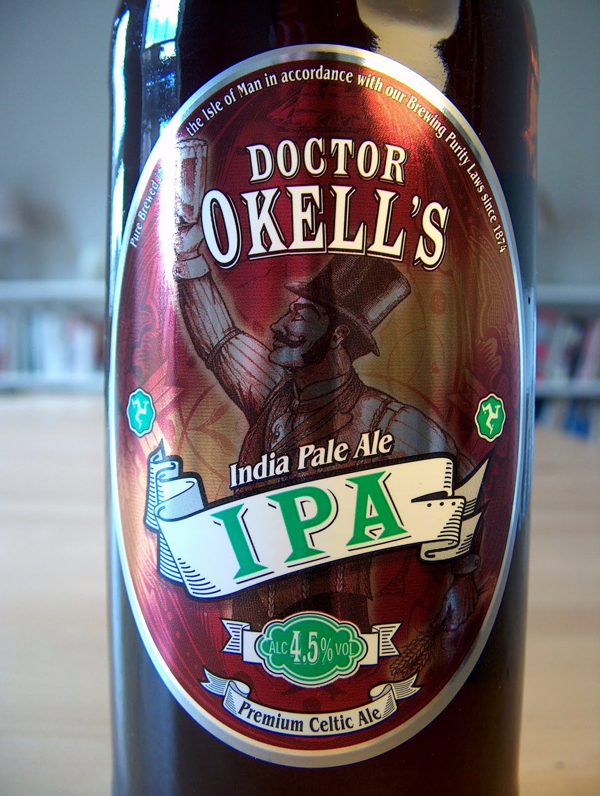 The Bottled Beer Year: Day 106, Beer 106 - Okell's "Doctor Okell's IPA"