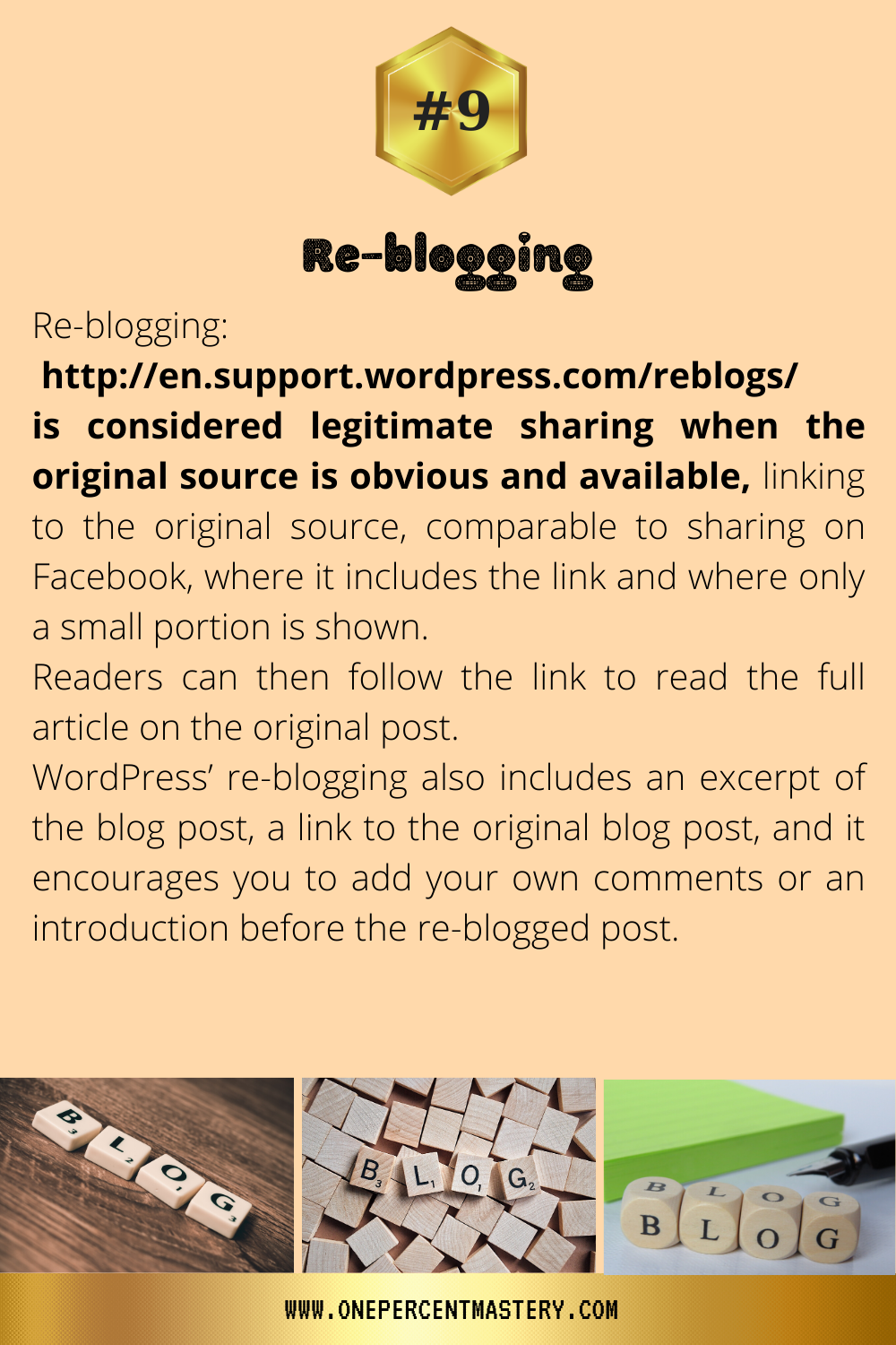 HOW TO CREATE CONTENT WITHOUT WRITING A WORD - One Percent