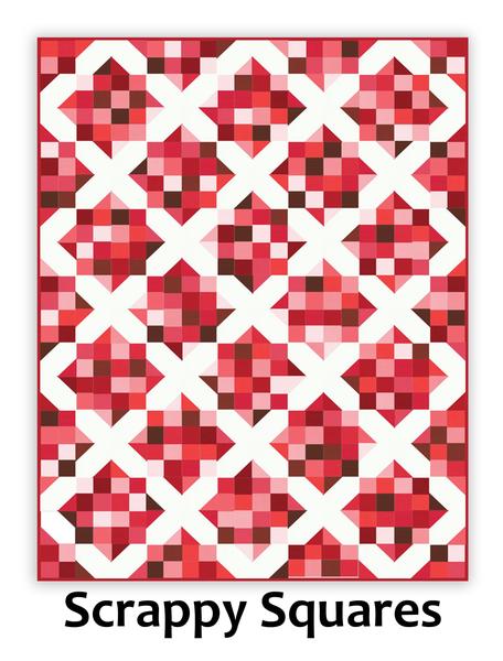 Quilt Inspiration: Free pattern day! Red and white quilts (part two)