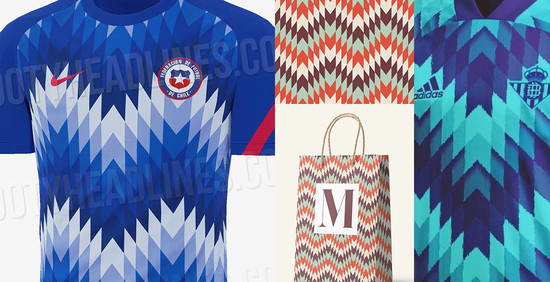 Nike Chile 2020 Pre-Match Jersey Boasts Infamous Pattern From Design ...