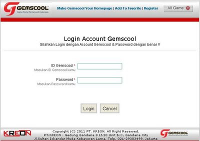 Login Gemscool | Gemscool.com | Point Blank - Apihyayan Blog