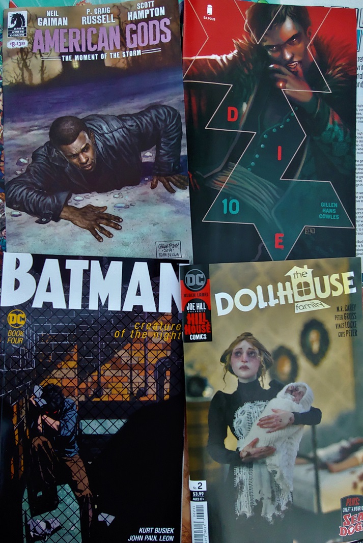 Arion's Archaic Art: December comics / cómics de diciembre