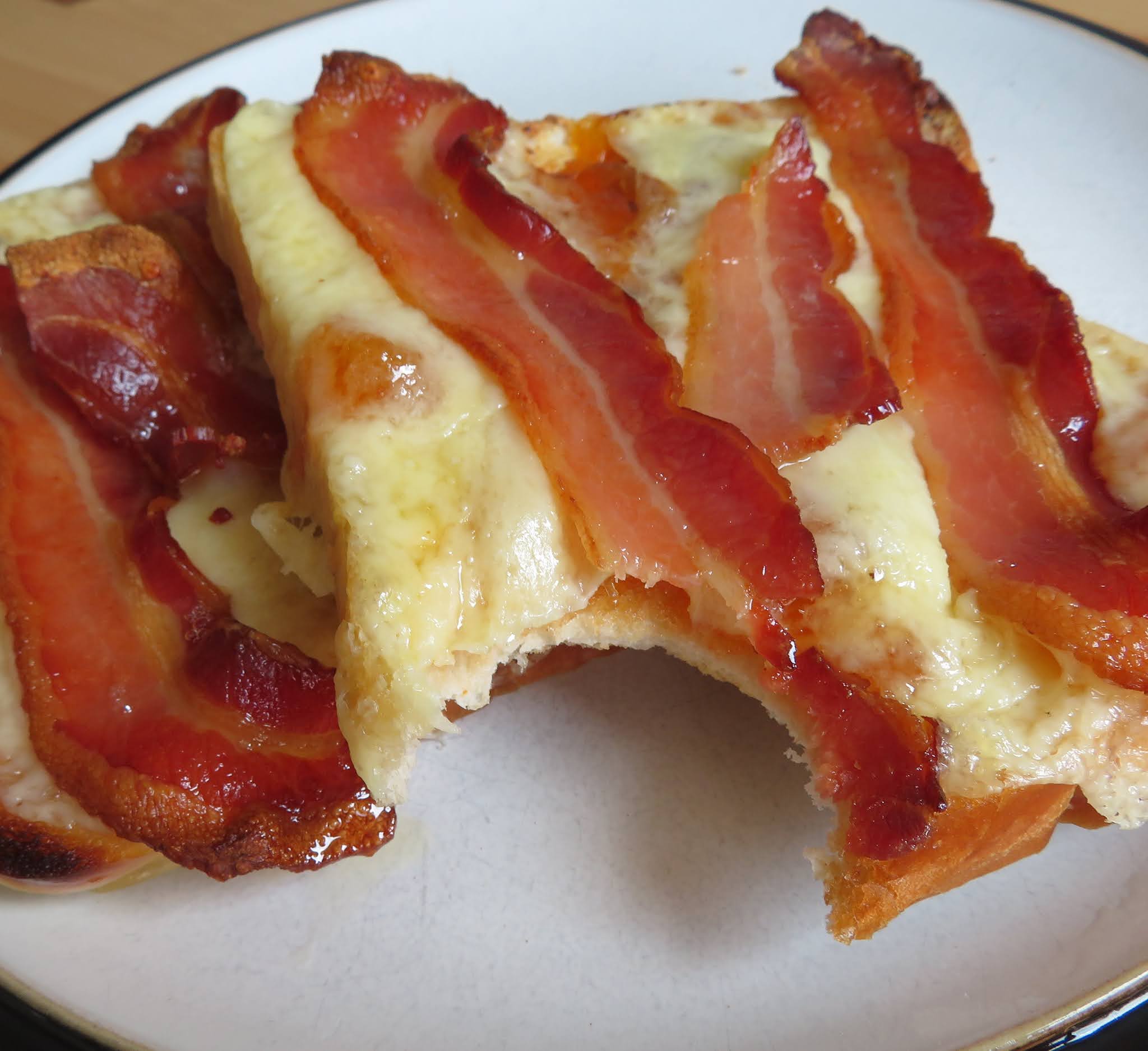 Bacon & Cheese On Toast | The English Kitchen
