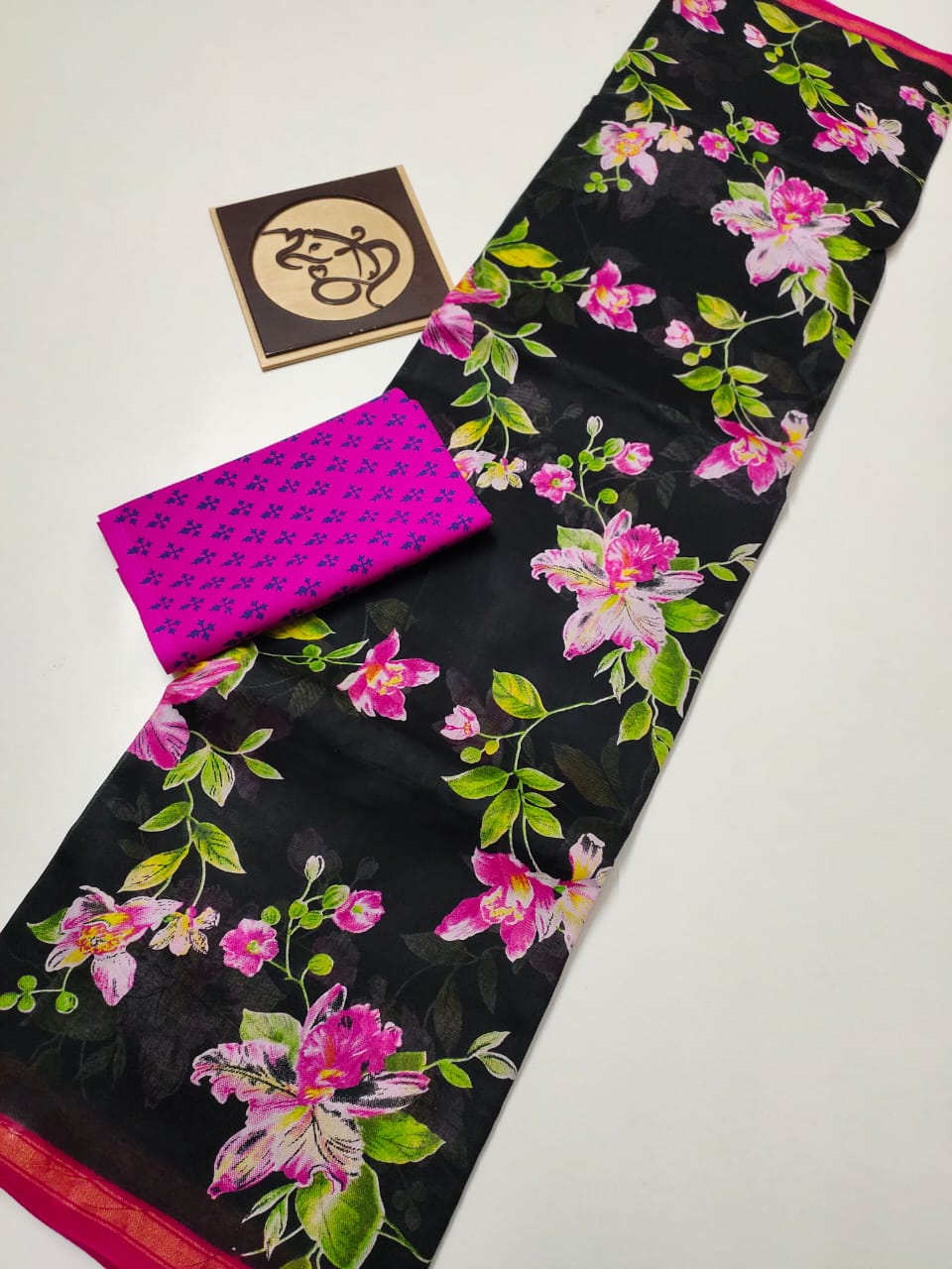 Chanderi digital print sarees| sadi | sari | saris | buy online with ...